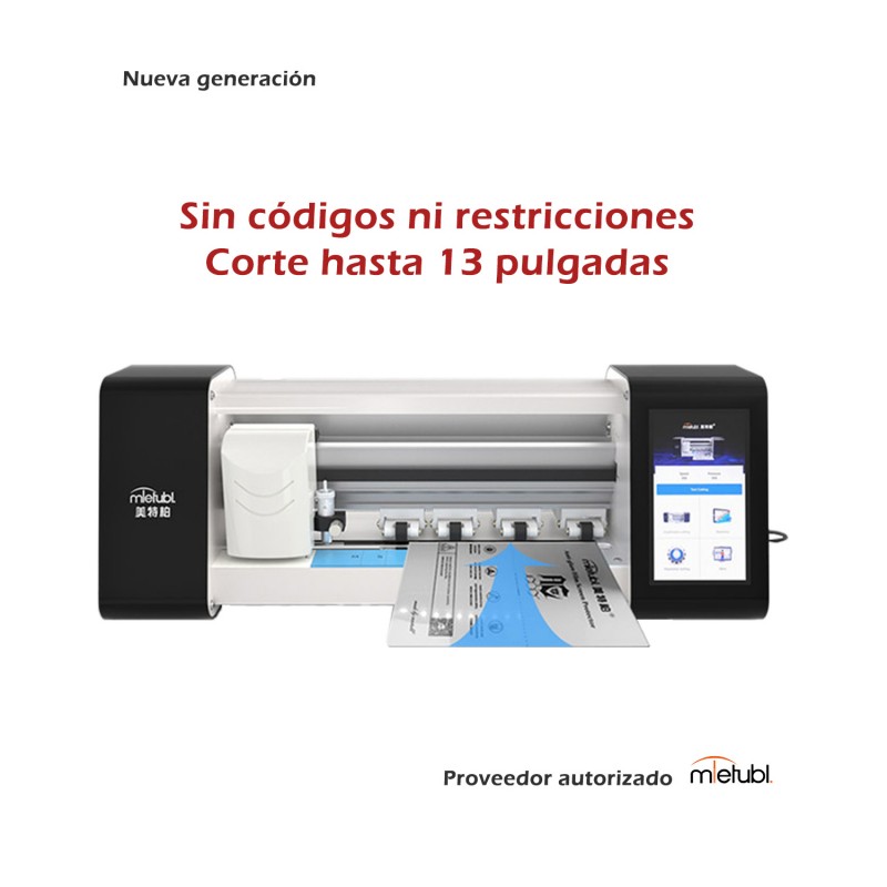 Plotter de corte para láminas de Hidrogel MIETUBL con corte LIBERADO
