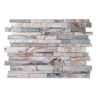 Panel PVC 3D Realista. PIEDRA MÁRMOL (97,2 x 64,4cm). PREMIUM