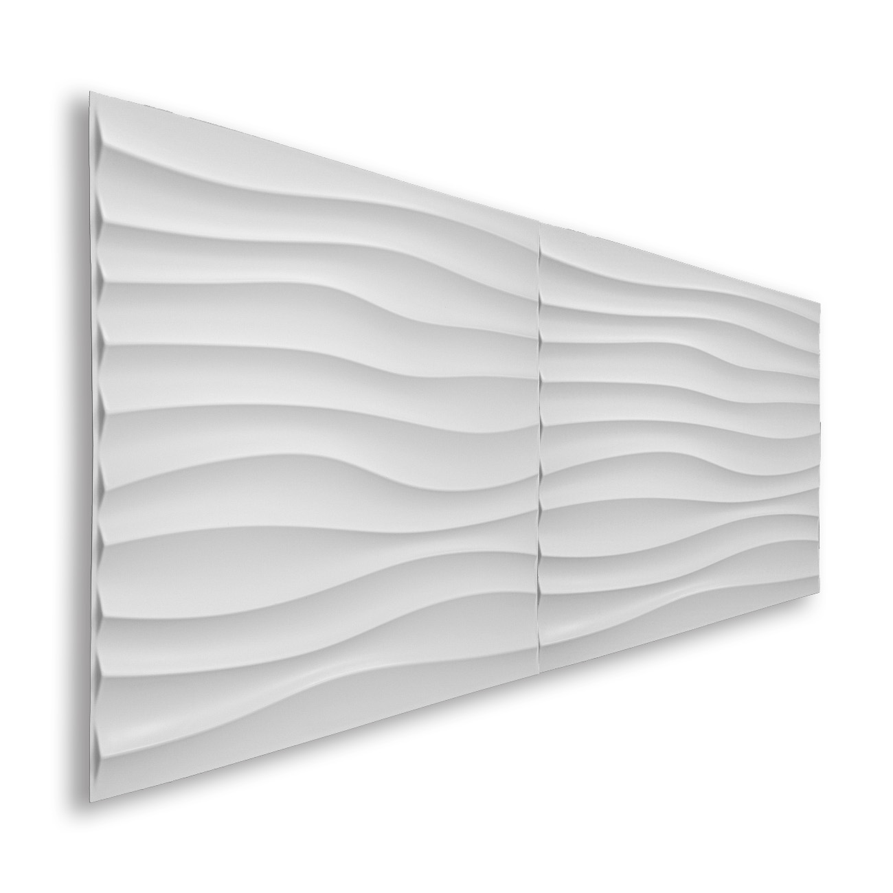 Paneles 3D PVC "CURVY" / m²