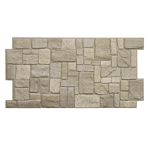 Panel PVC 3D, Estampado Realista. NATURAL SHELL ROCK